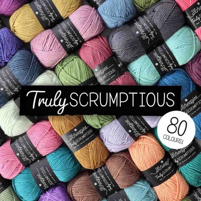 Scheepjes Truly Scrumptious (Aran) 🇹🇷(50% Recycled Polyester and 50% A ...